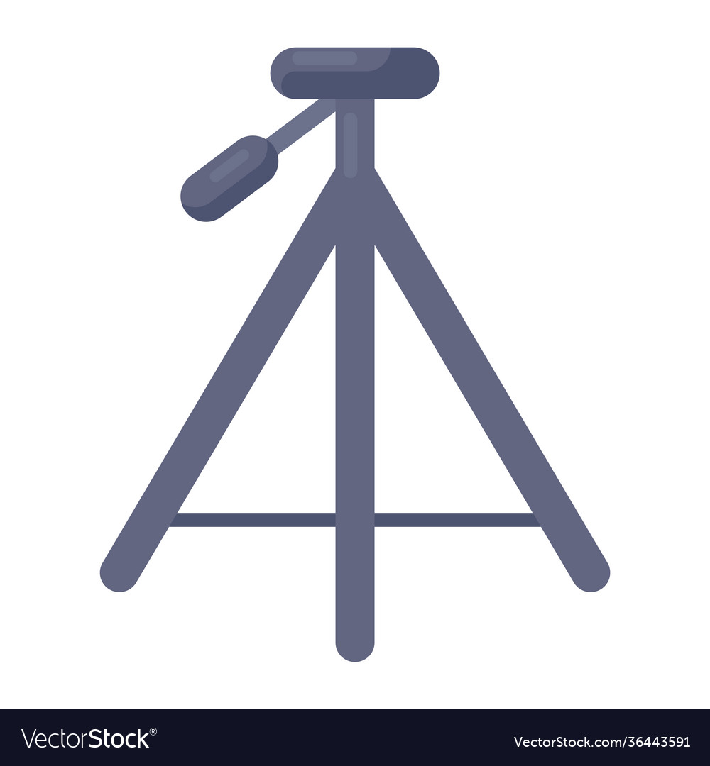 Tripod Royalty Free Vector Image - VectorStock