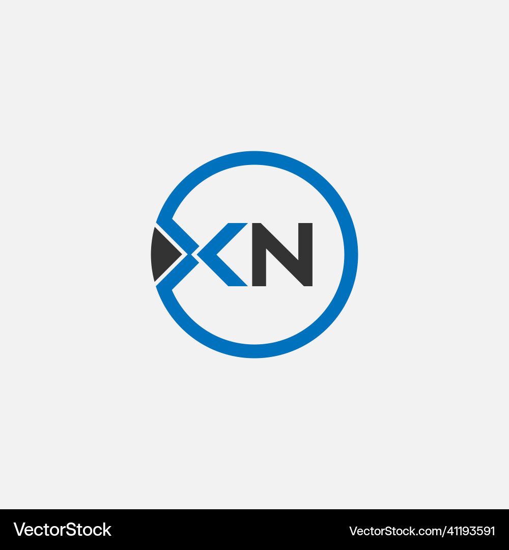 Xn or nx abstract outstanding professional Vector Image