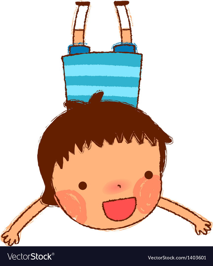 A flying boy Royalty Free Vector Image - VectorStock