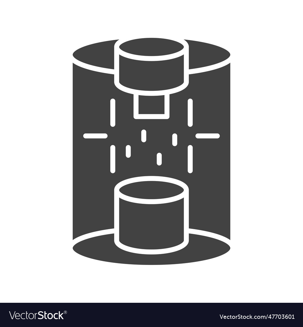 Arc method icon image Royalty Free Vector Image