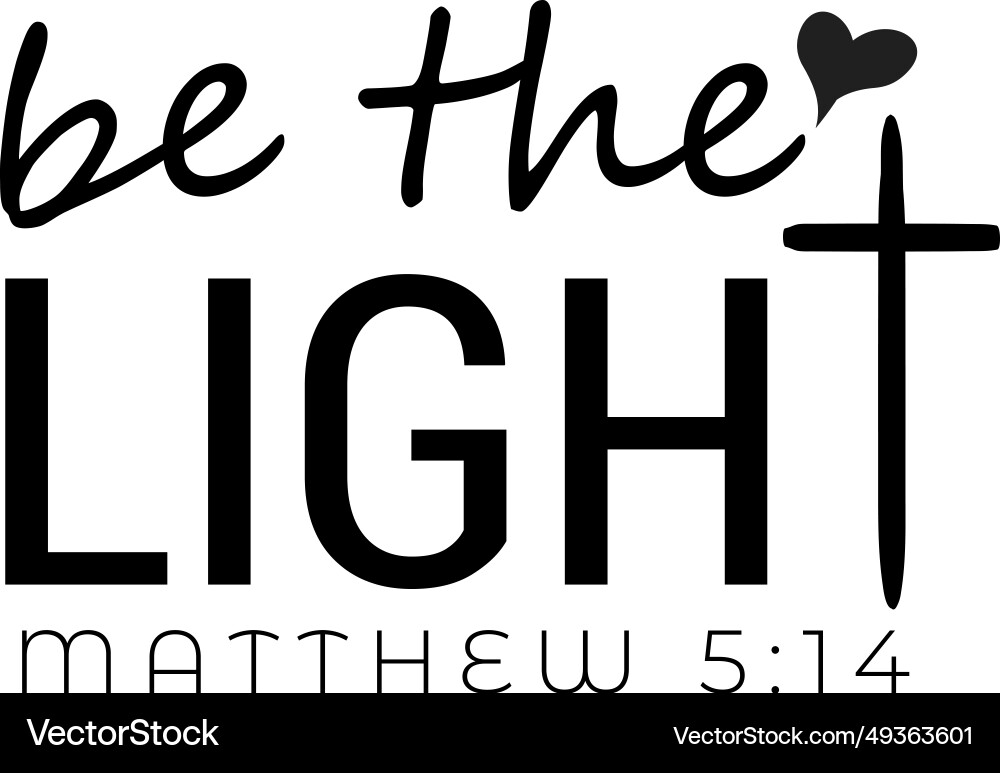 Christian faith typography for print Royalty Free Vector