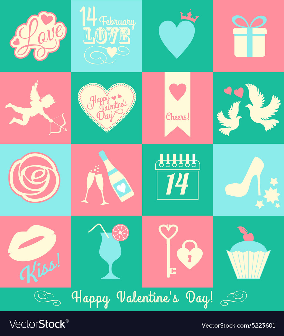 Collage Royalty Free Vector Image - VectorStock