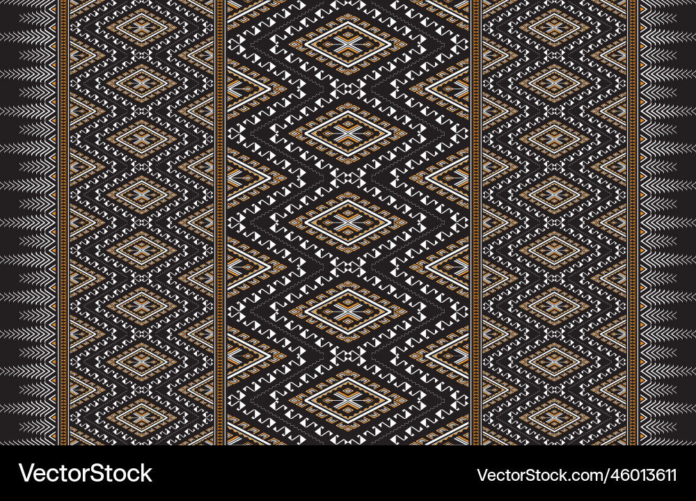 Gypsy pattern tribal ethnic motifs geometric Vector Image