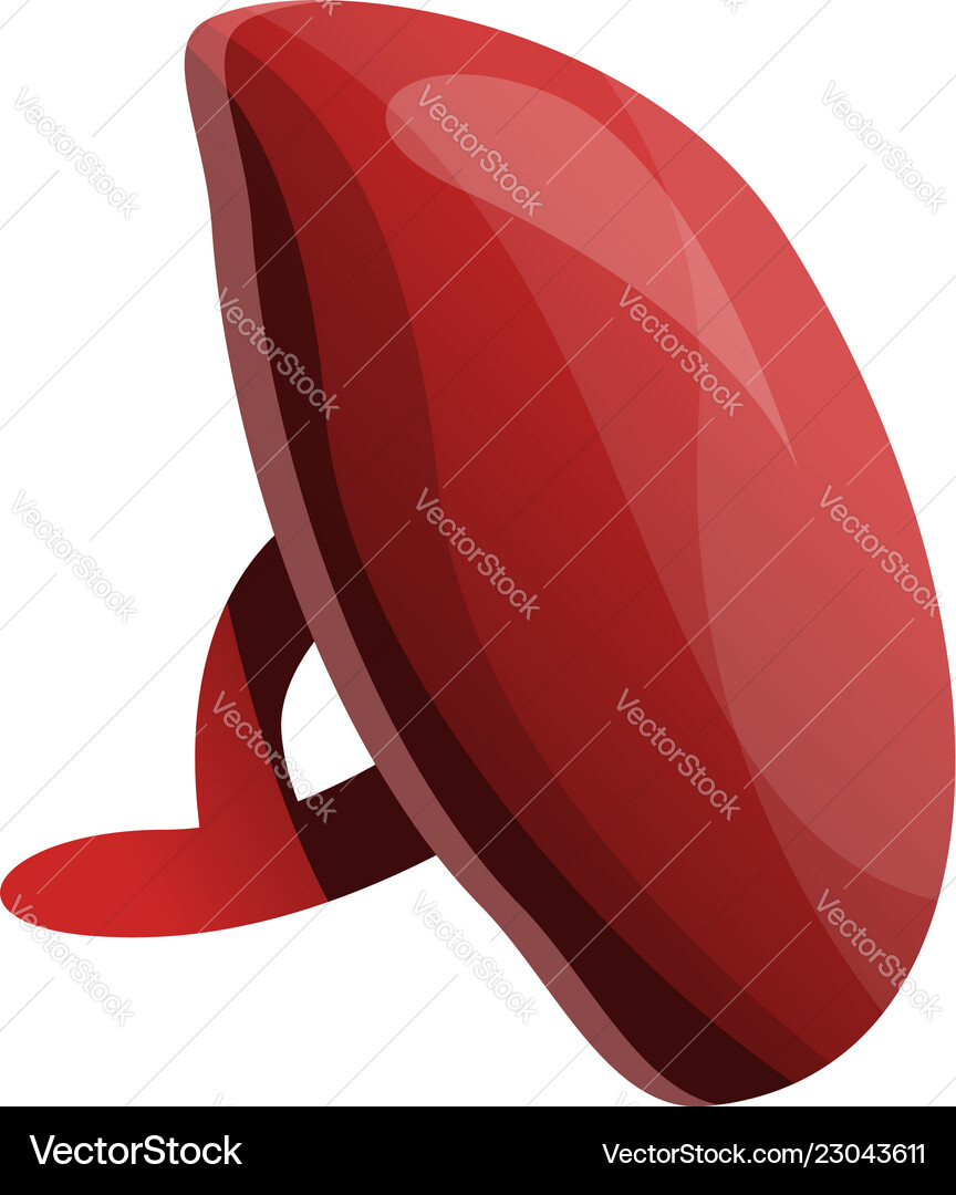 Spleen icon cartoon style Royalty Free Vector Image