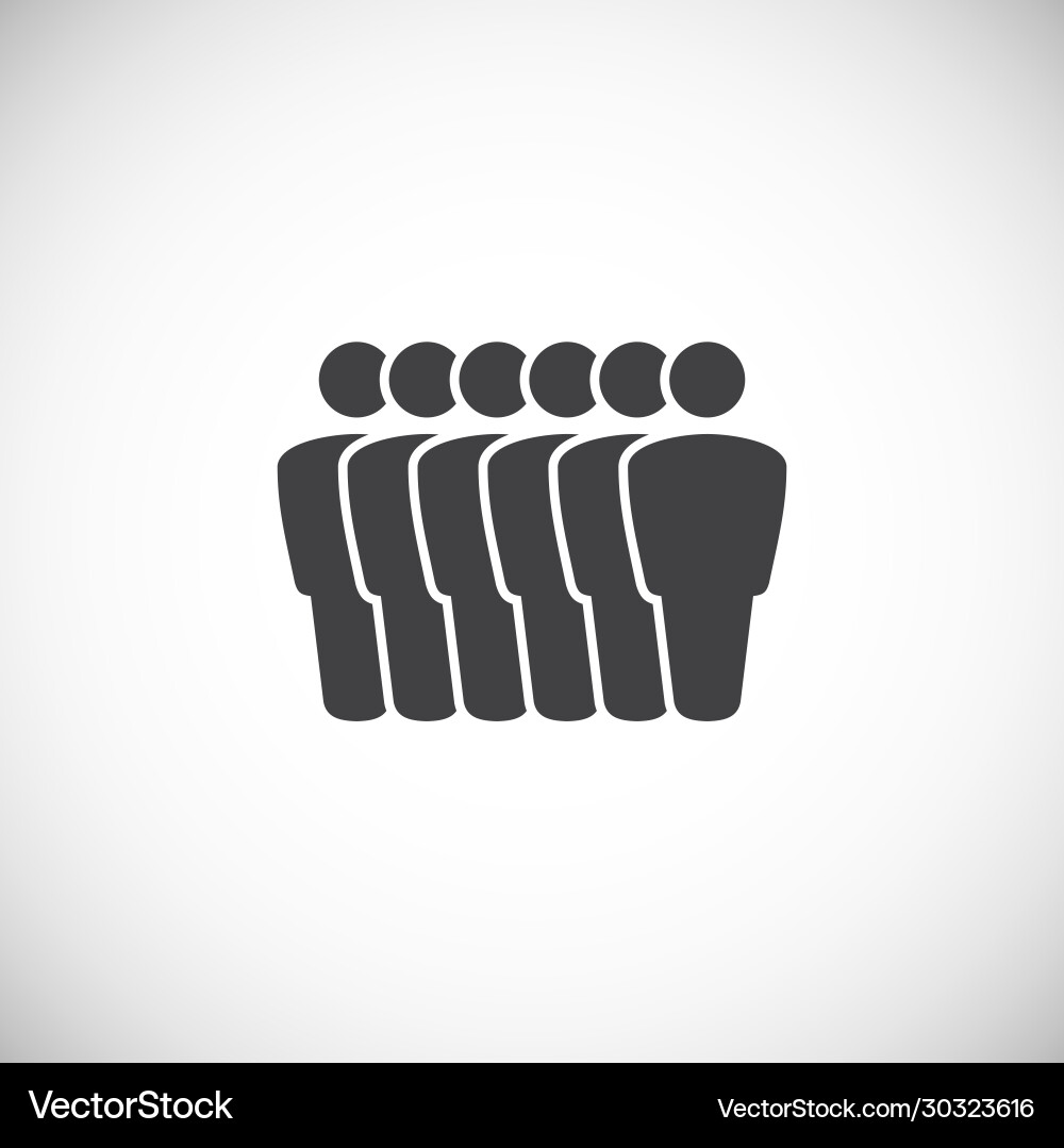 Business people related icon on background Vector Image