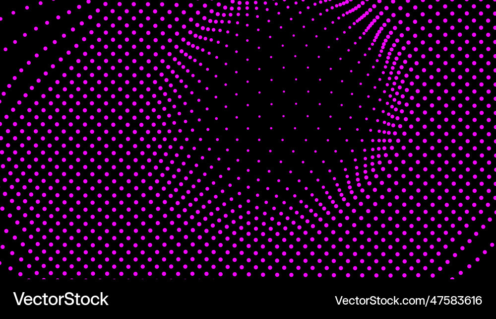 Dome-shaped protrusion part seine by stretching Vector Image