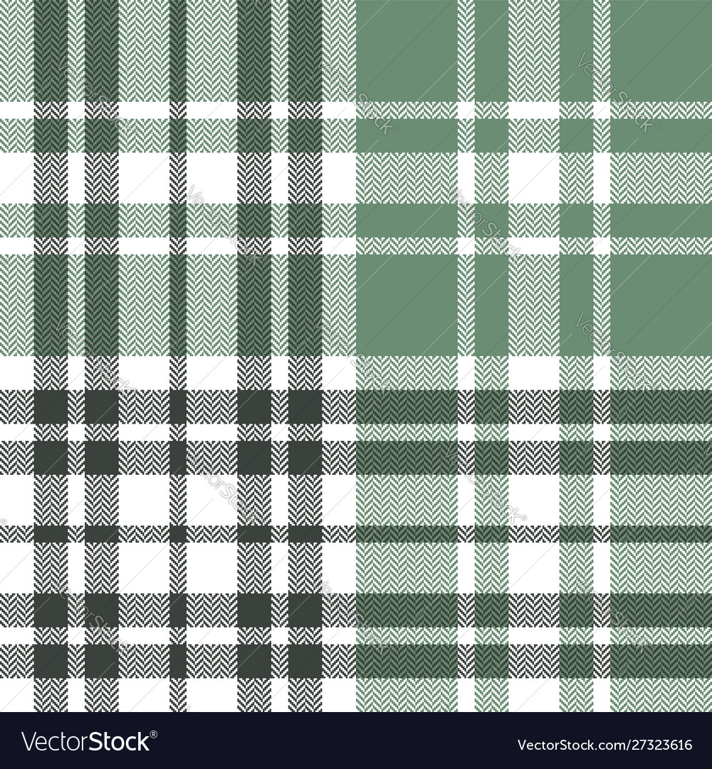 Green plaid pattern Royalty Free Vector Image - VectorStock
