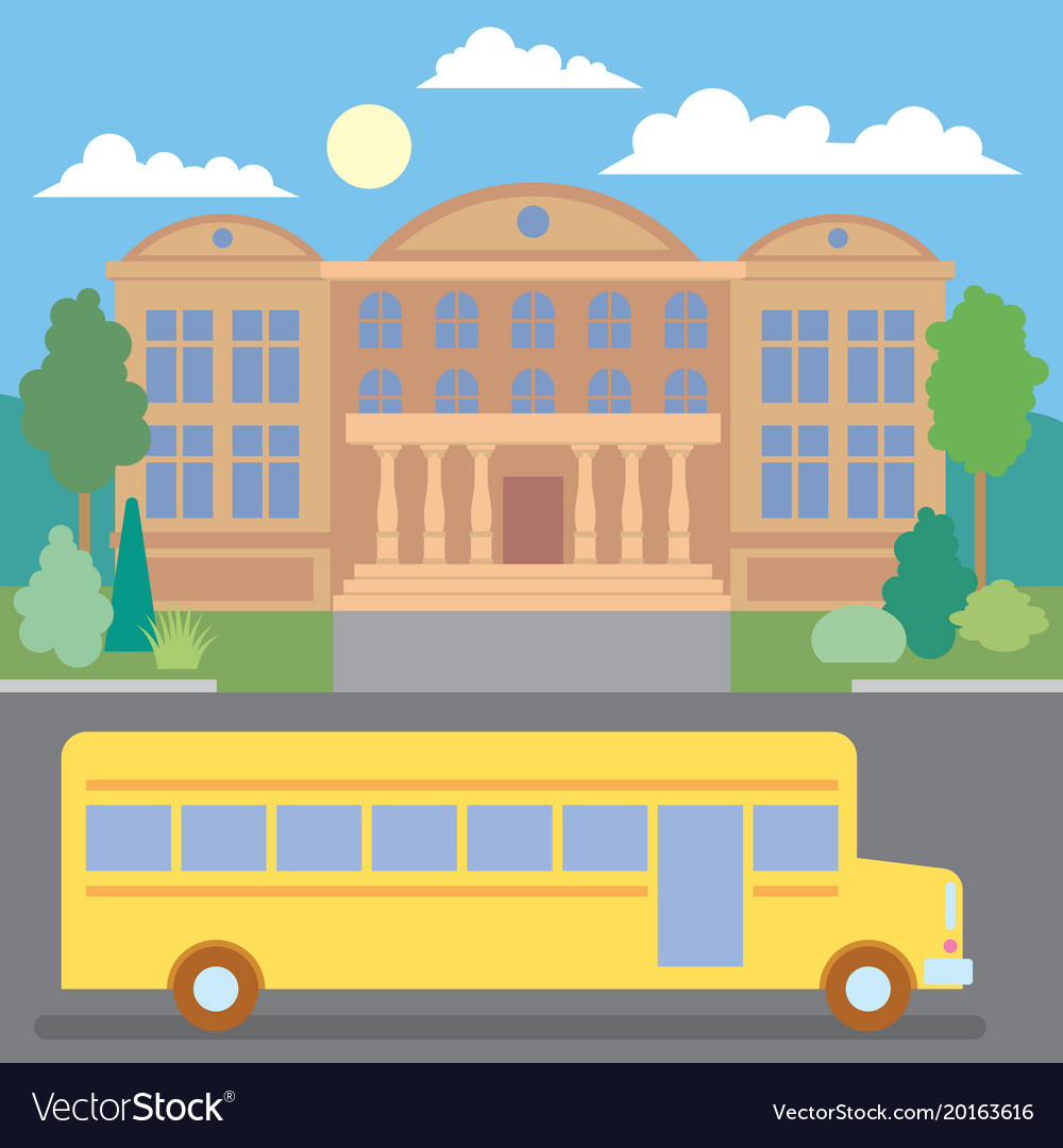 School Royalty Free Vector Image - VectorStock