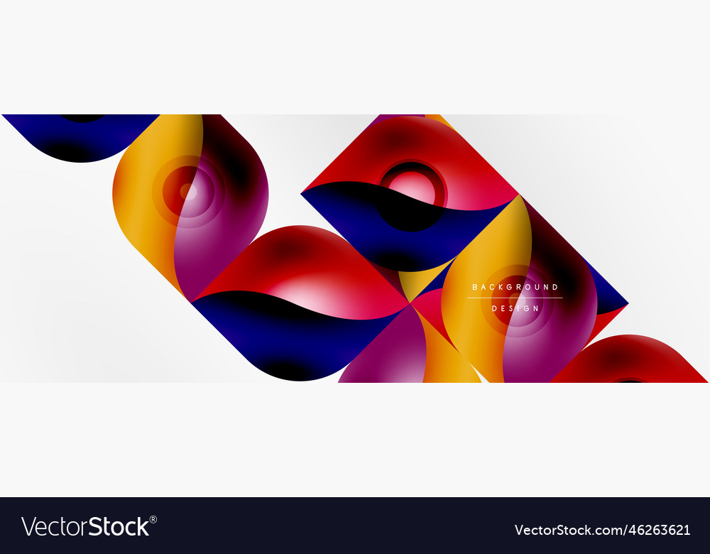 Abstract geometric background techno Royalty Free Vector