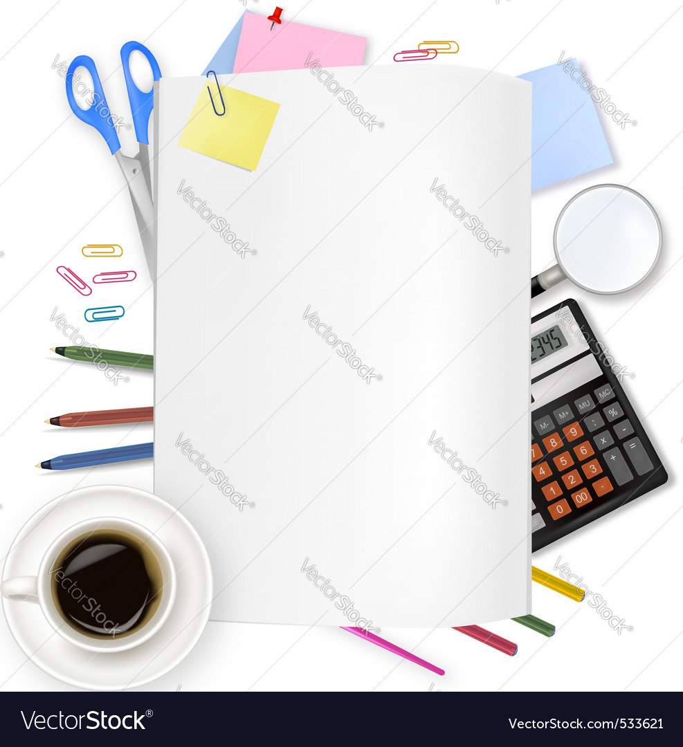 Back to school notepad Royalty Free Vector Image