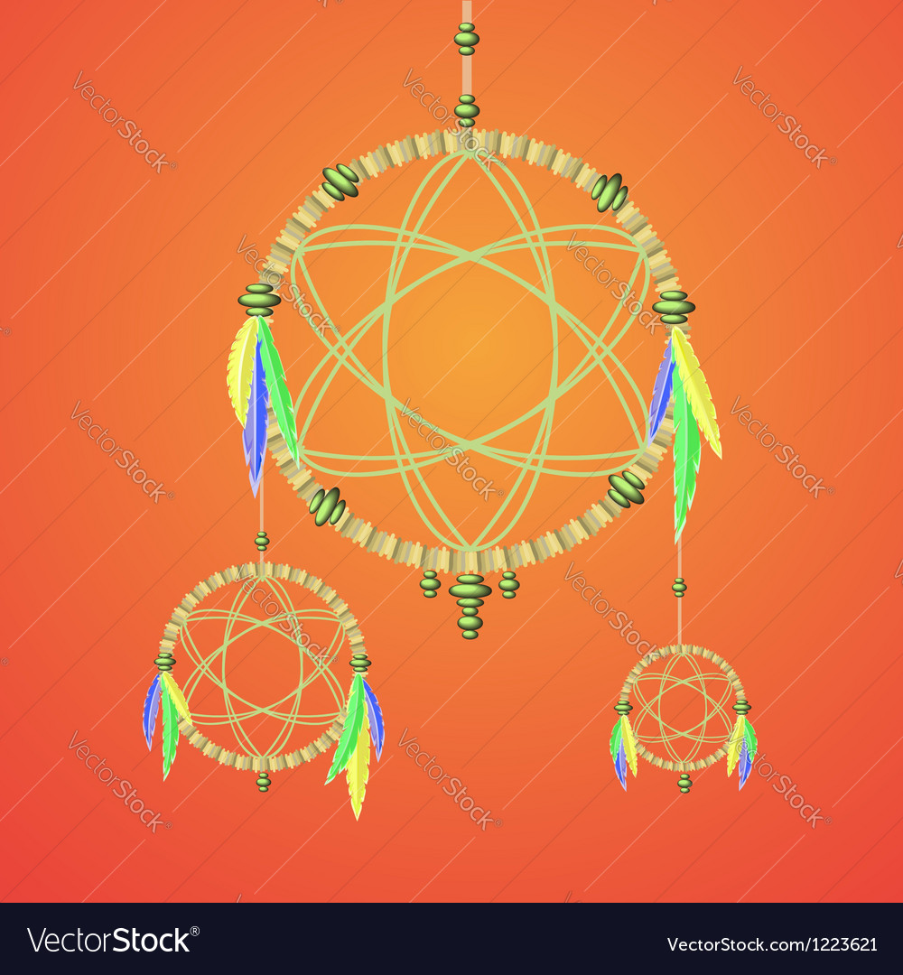 Dream catcher Royalty Free Vector Image - VectorStock