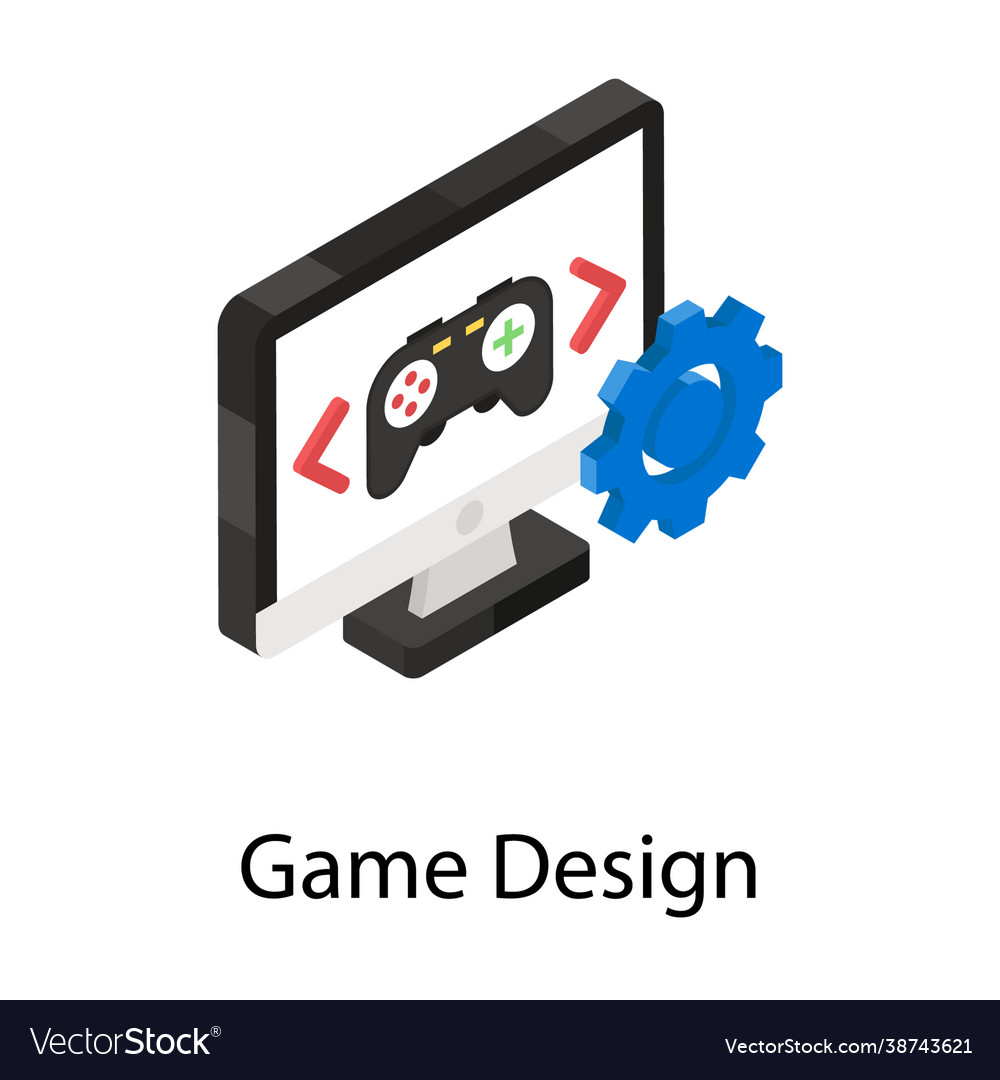 Game design Royalty Free Vector Image - VectorStock
