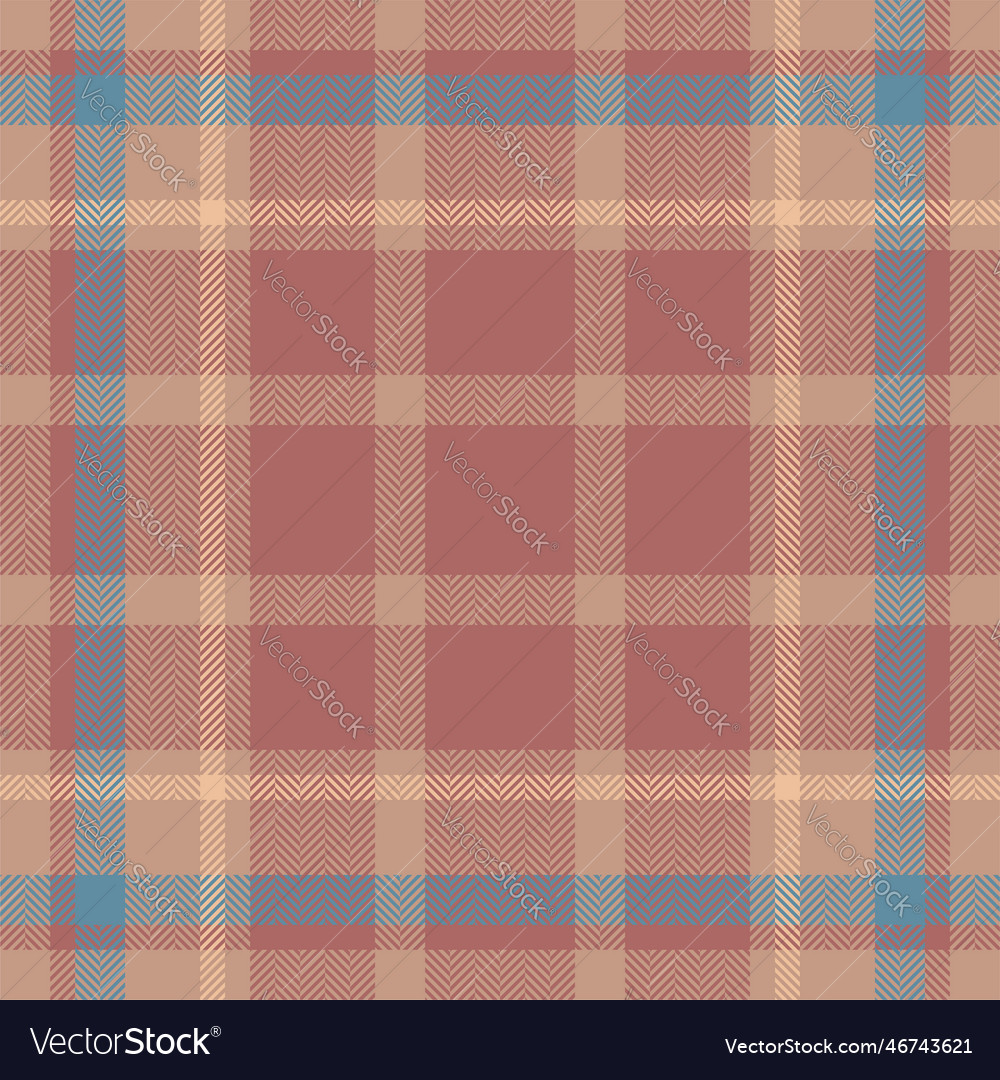 Plaid check pattern seamless fabric texture Vector Image
