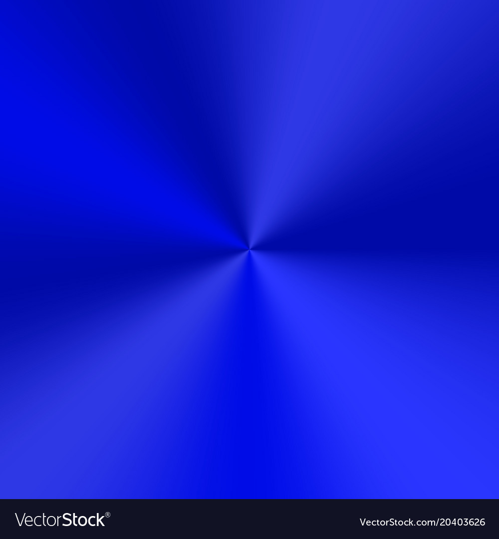 Blue conical gradient Royalty Free Vector Image