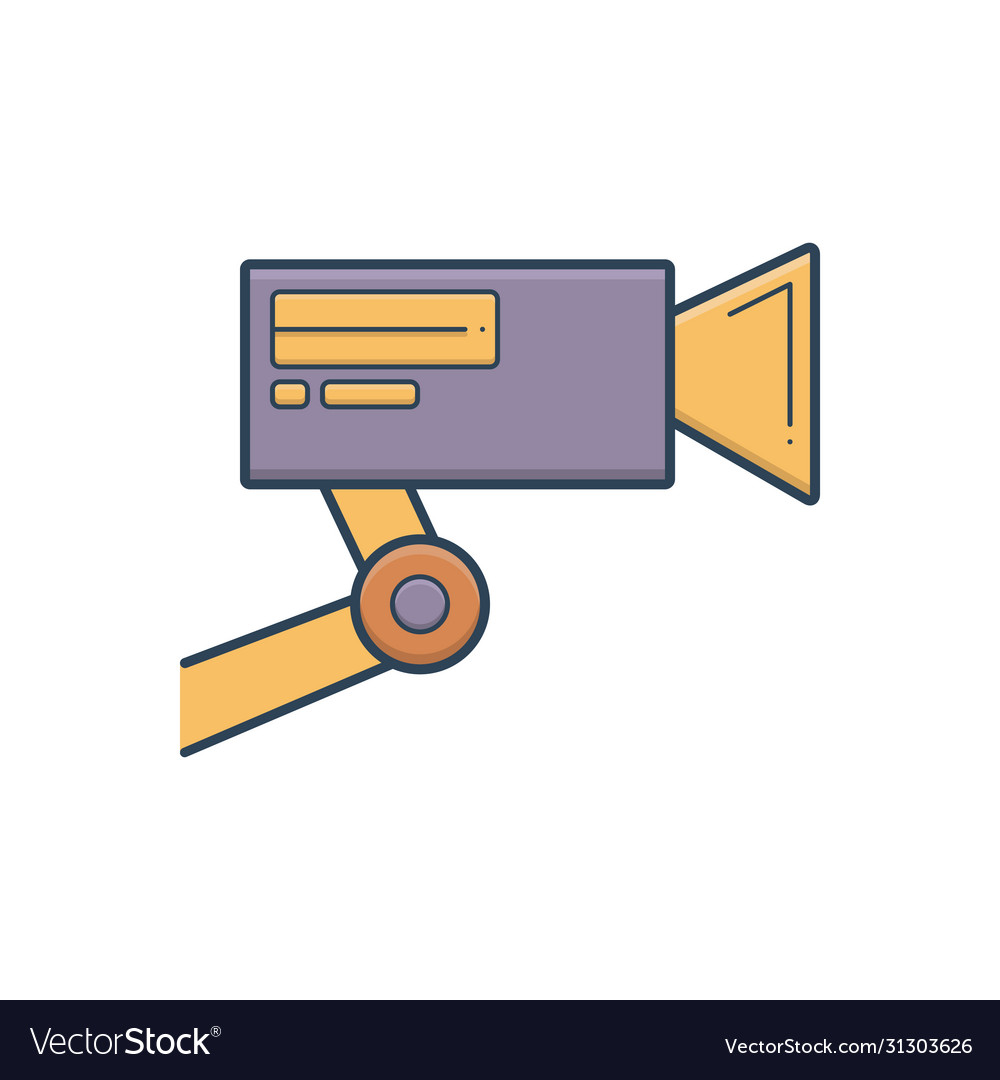 Cctv camera Royalty Free Vector Image - VectorStock
