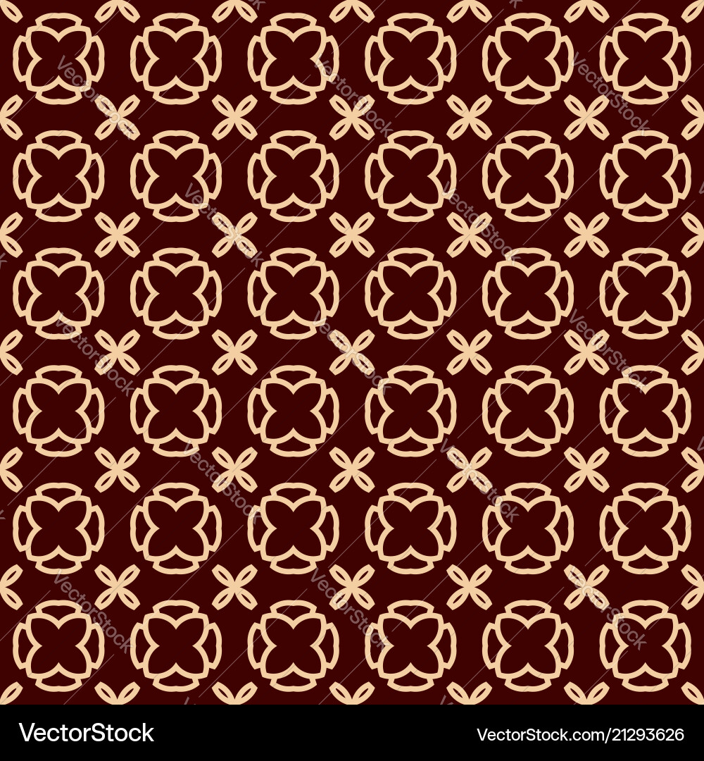 Luxury geometric pattern seamless Royalty Free Vector Image