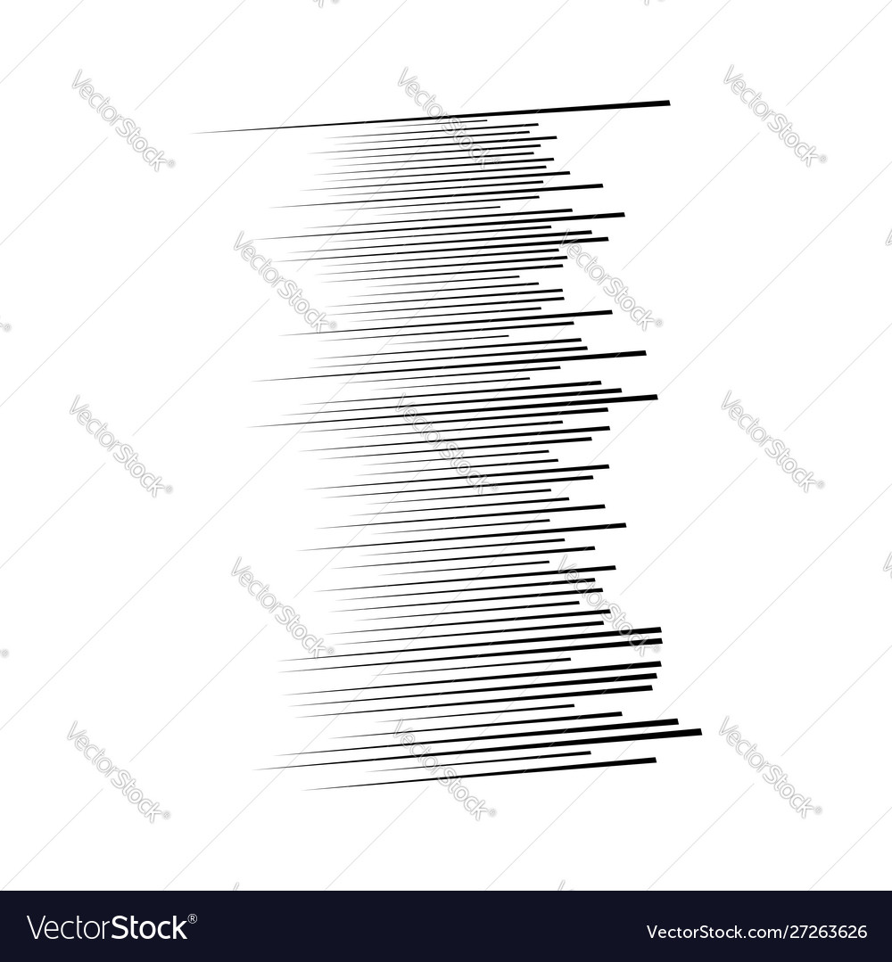 Random lines element horizontal lines Royalty Free Vector