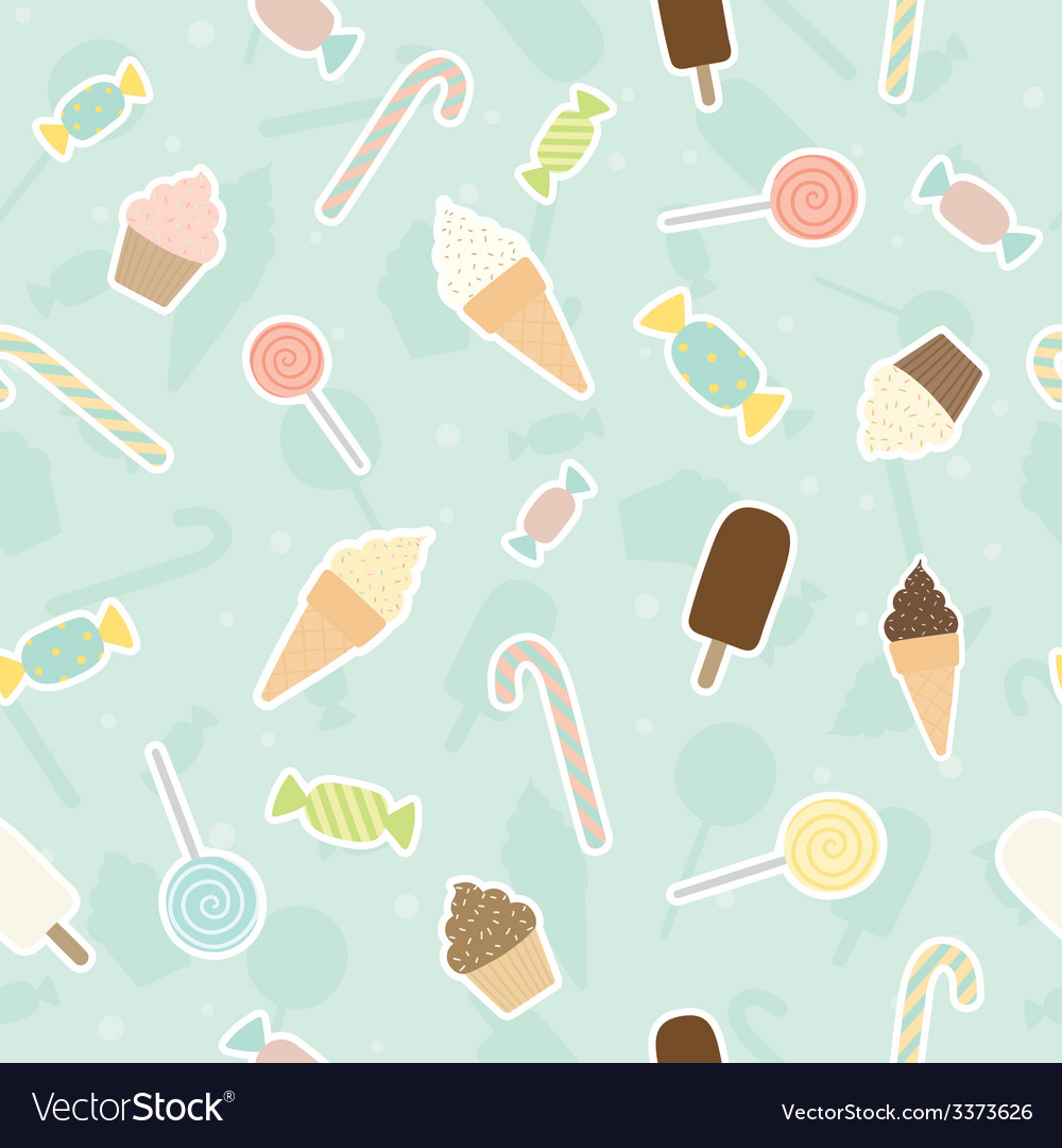 Sweet pattern Royalty Free Vector Image - VectorStock