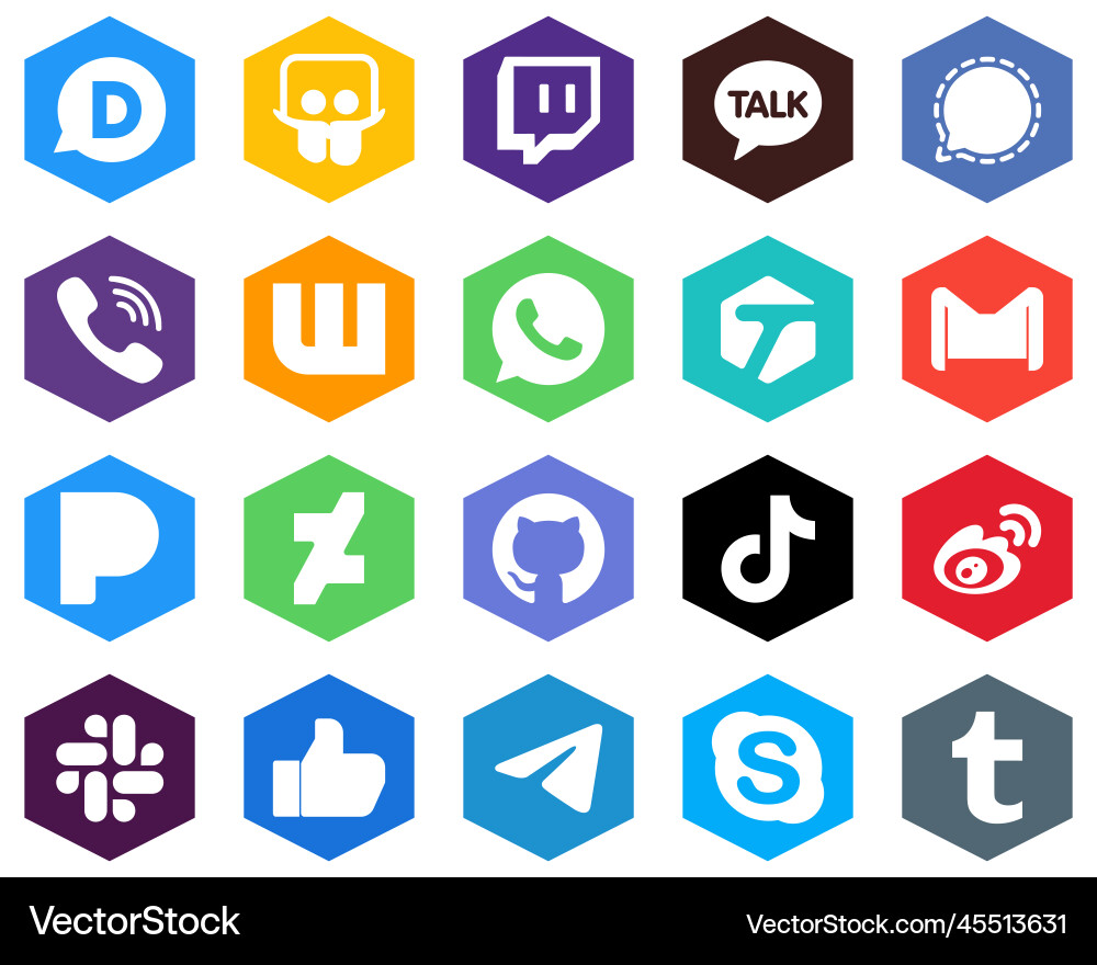 20 clean white icons deviantart mail rakuten Vector Image