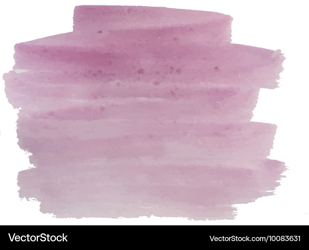 Abstract watercolor hand paint pink texture Vector Image