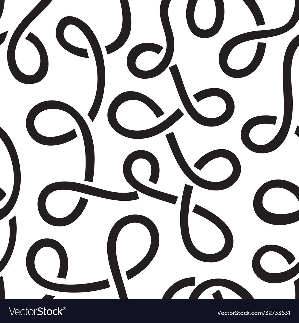 Linear abstract seamless pattern Royalty Free Vector Image