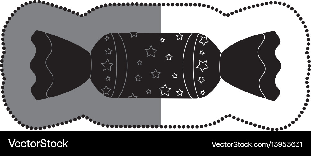 Sweet candies isolated icon Royalty Free Vector Image