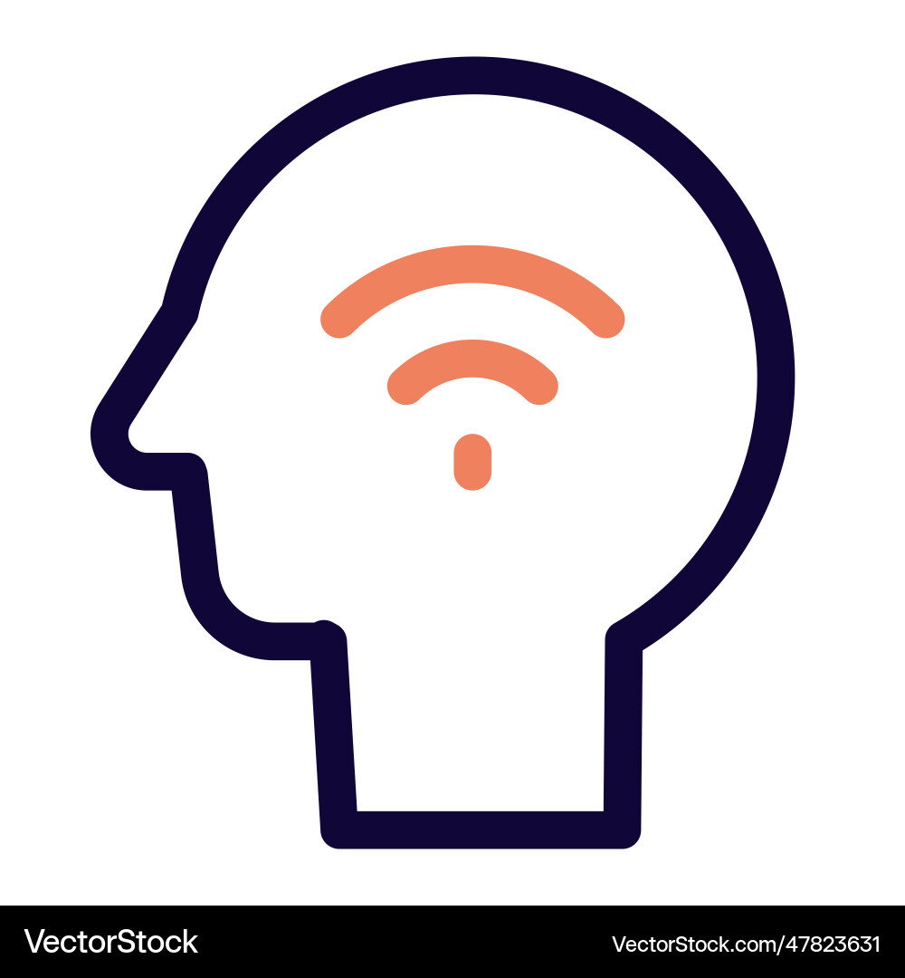 Wi- fi connected automated artificial Royalty Free Vector