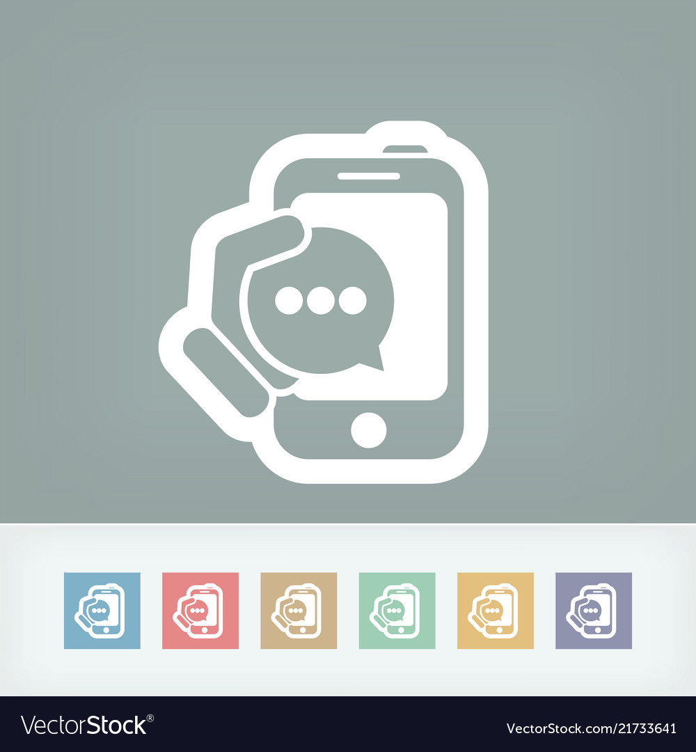 Chat icon Royalty Free Vector Image - VectorStock