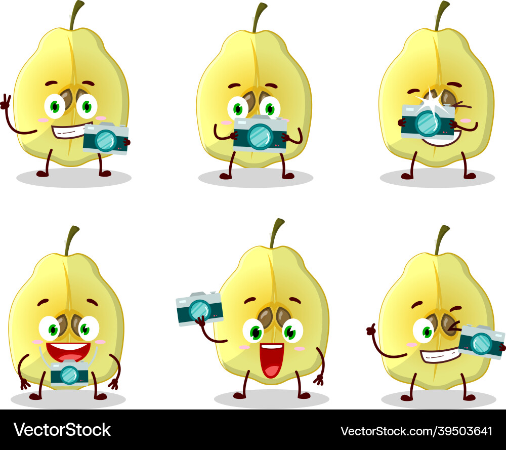 Photographer profession emoticon with slash Vector Image