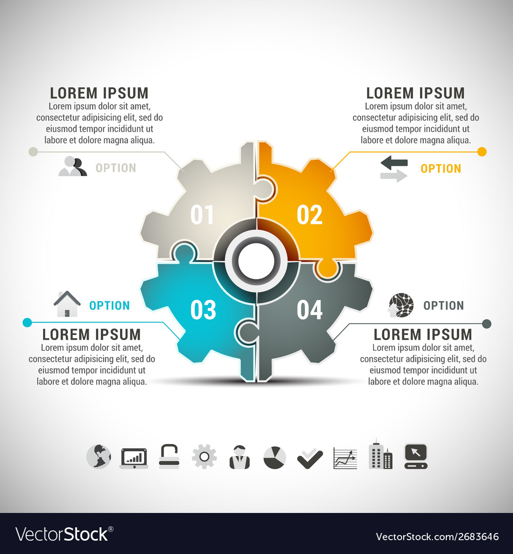 Infographic Royalty Free Vector Image - VectorStock