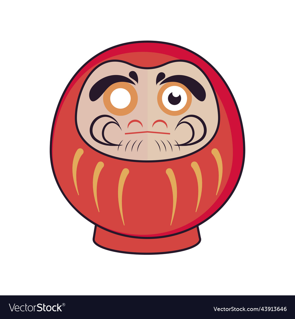 Japanese mask culture Royalty Free Vector Image