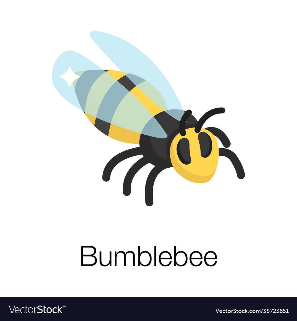 Bumblebee Royalty Free Vector Image - VectorStock