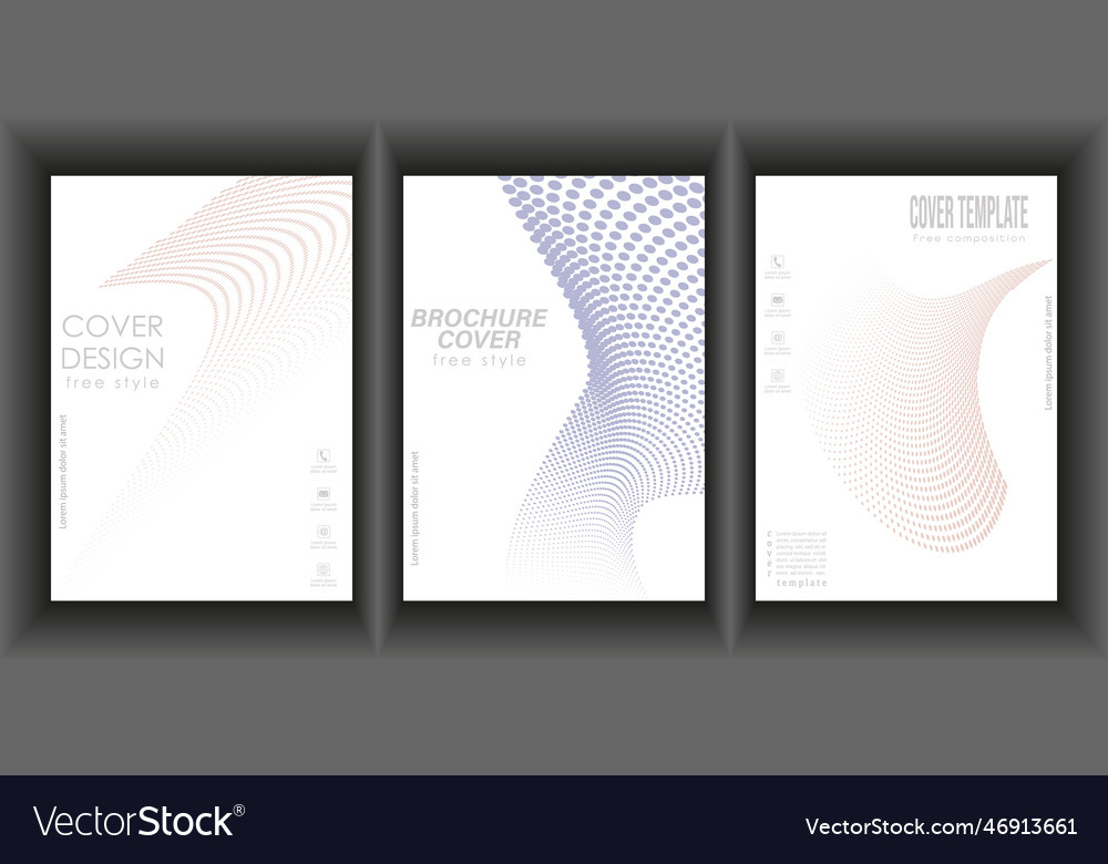 Abstract pattern template for the design Vector Image