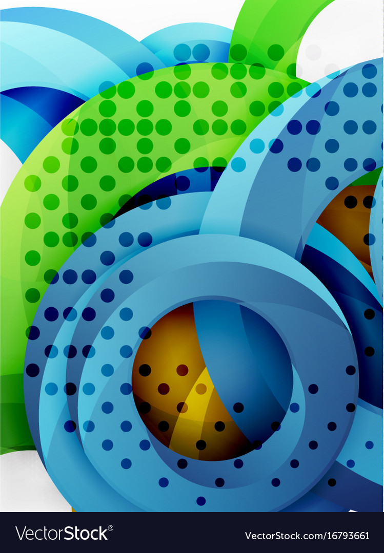 Circle background design Royalty Free Vector Image