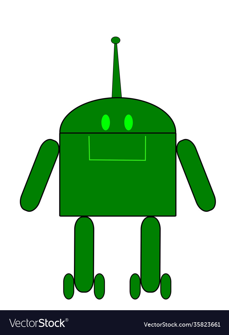 Greentechbot Royalty Free Vector Image - VectorStock