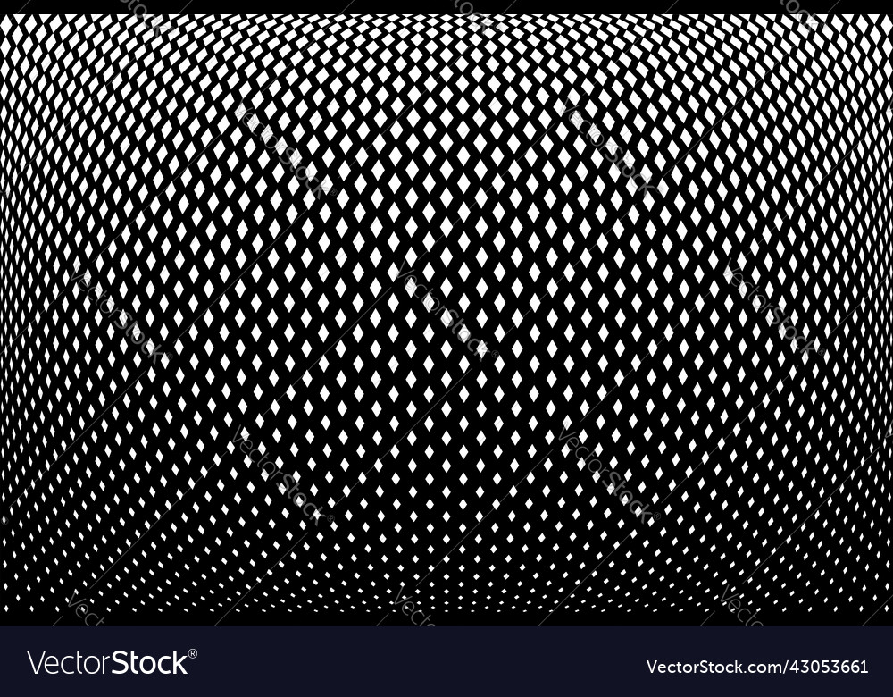 Halftone pattern 3d effect Royalty Free Vector Image