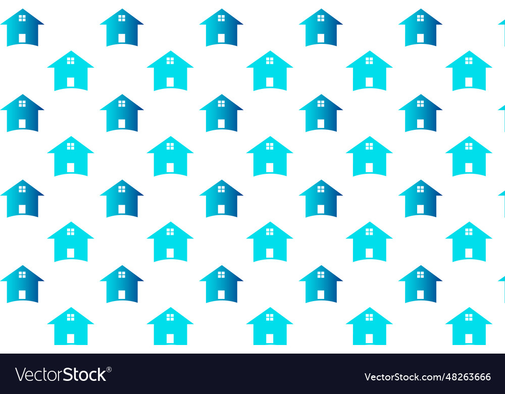 Abstract home pattern background Royalty Free Vector Image