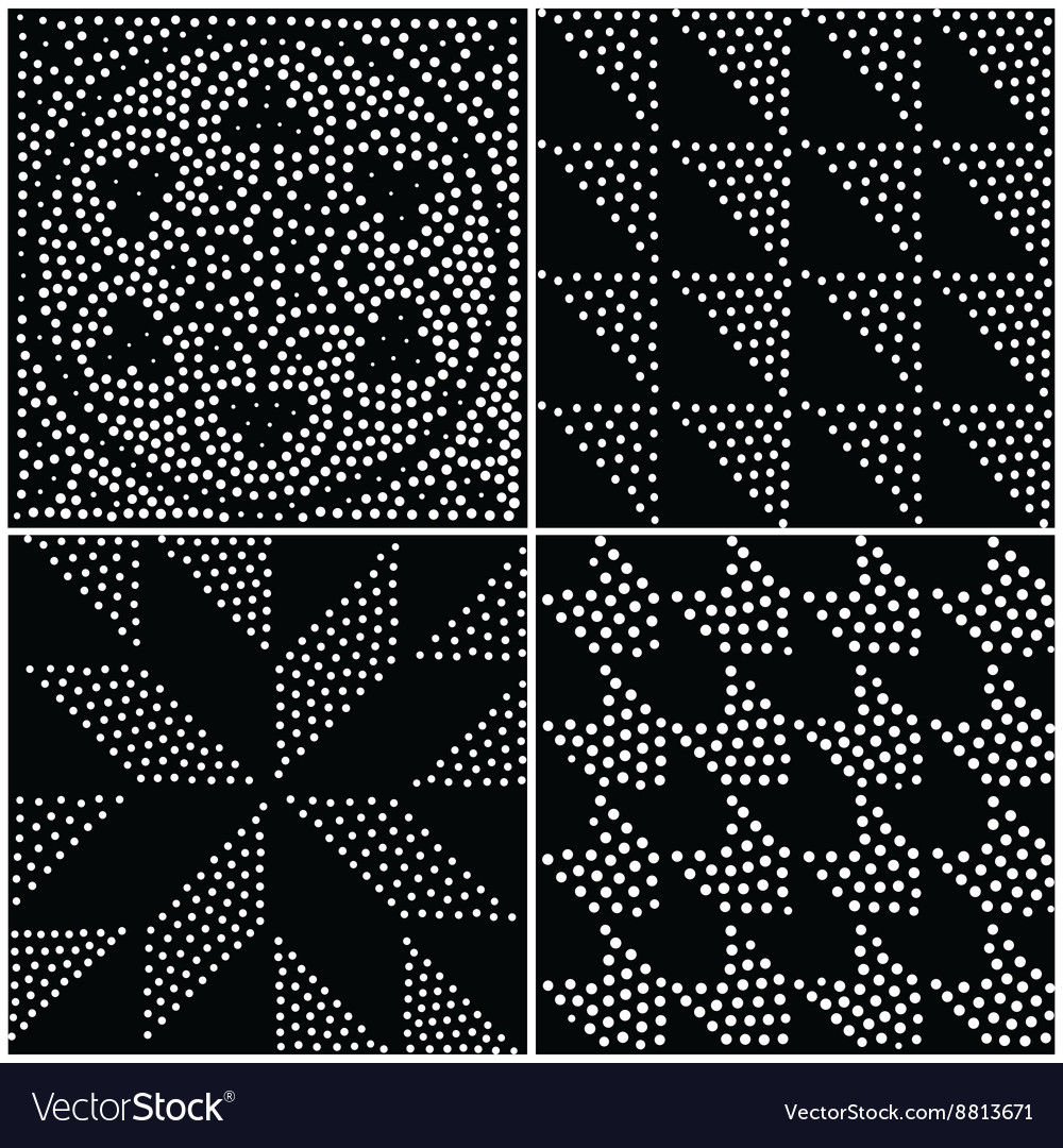 Abstract geometric seamless pattern repeating Vector Image