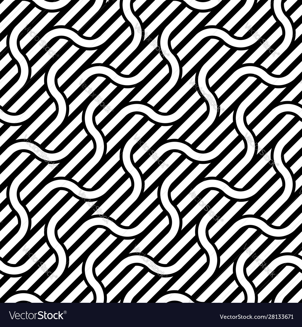 Design seamless waving pattern Royalty Free Vector Image