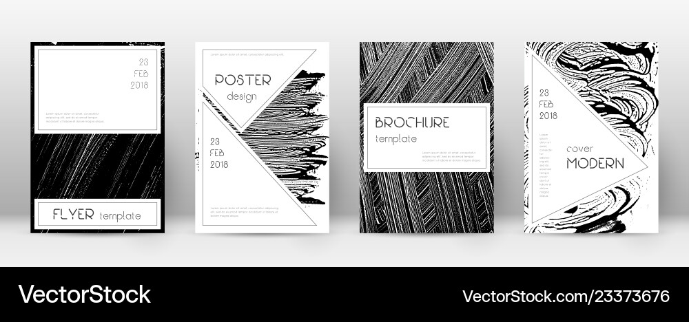 Cover page design template stylish brochure layou Vector Image
