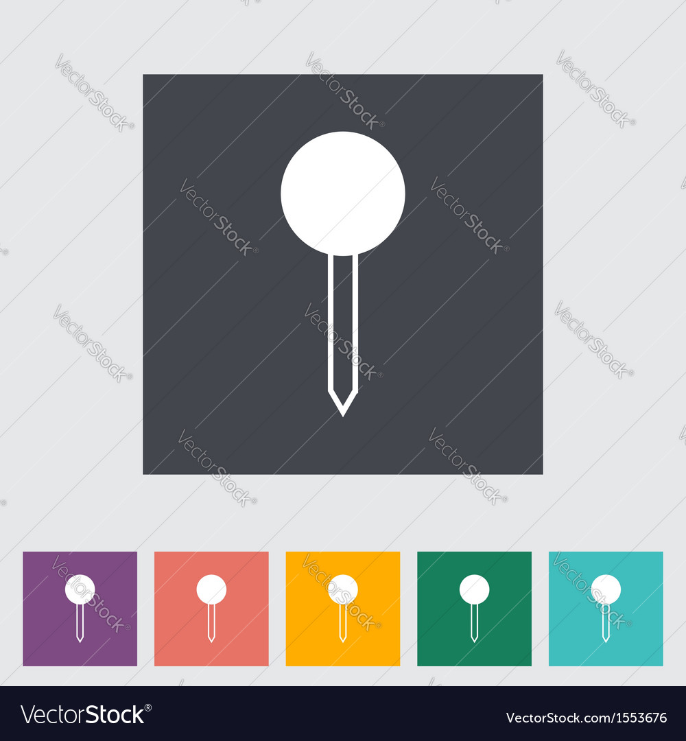 Map pin Royalty Free Vector Image - VectorStock