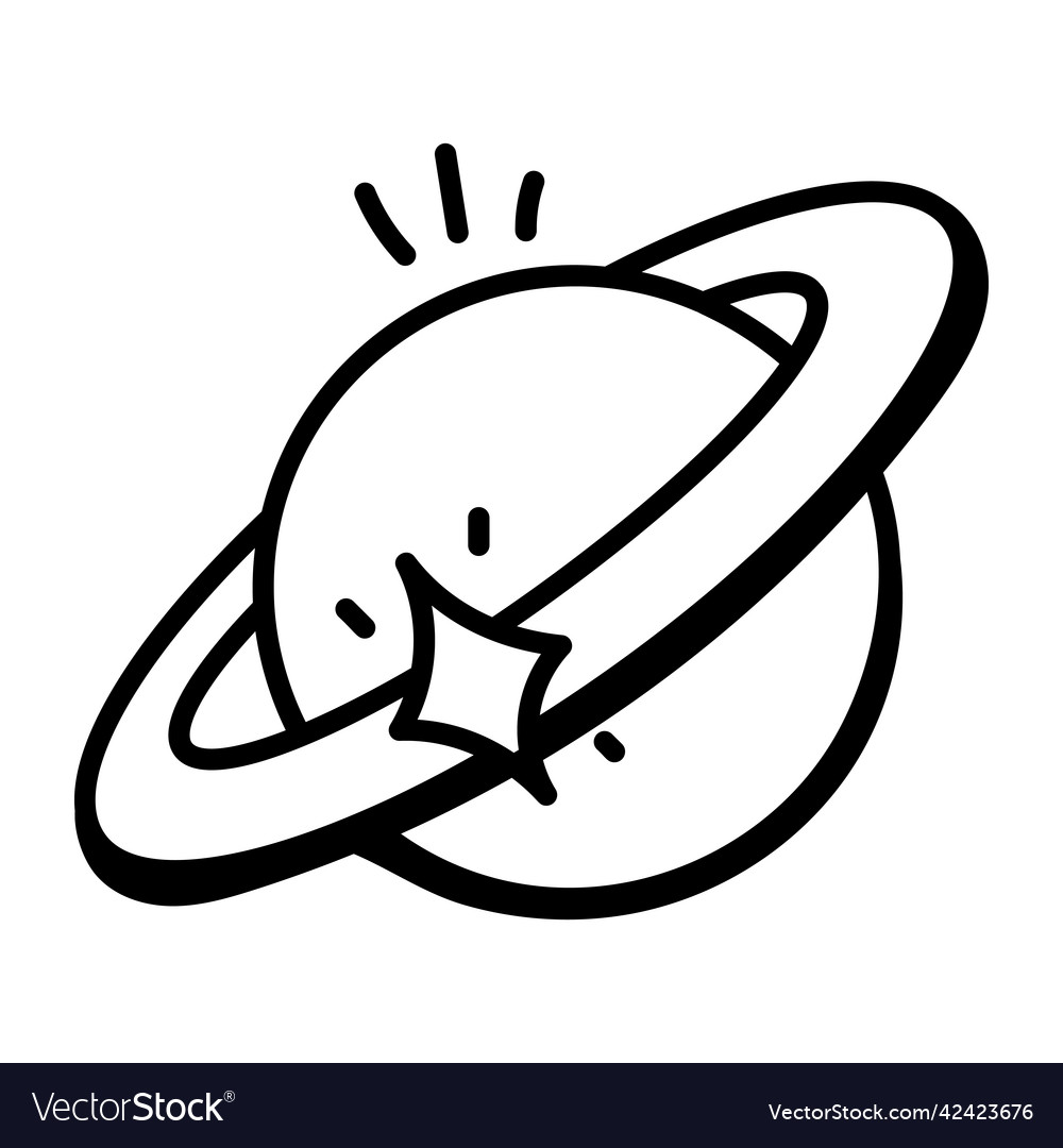 Orbit Royalty Free Vector Image - VectorStock