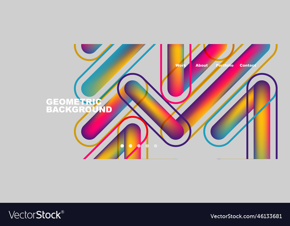 Abstract lines creative background Royalty Free Vector Image