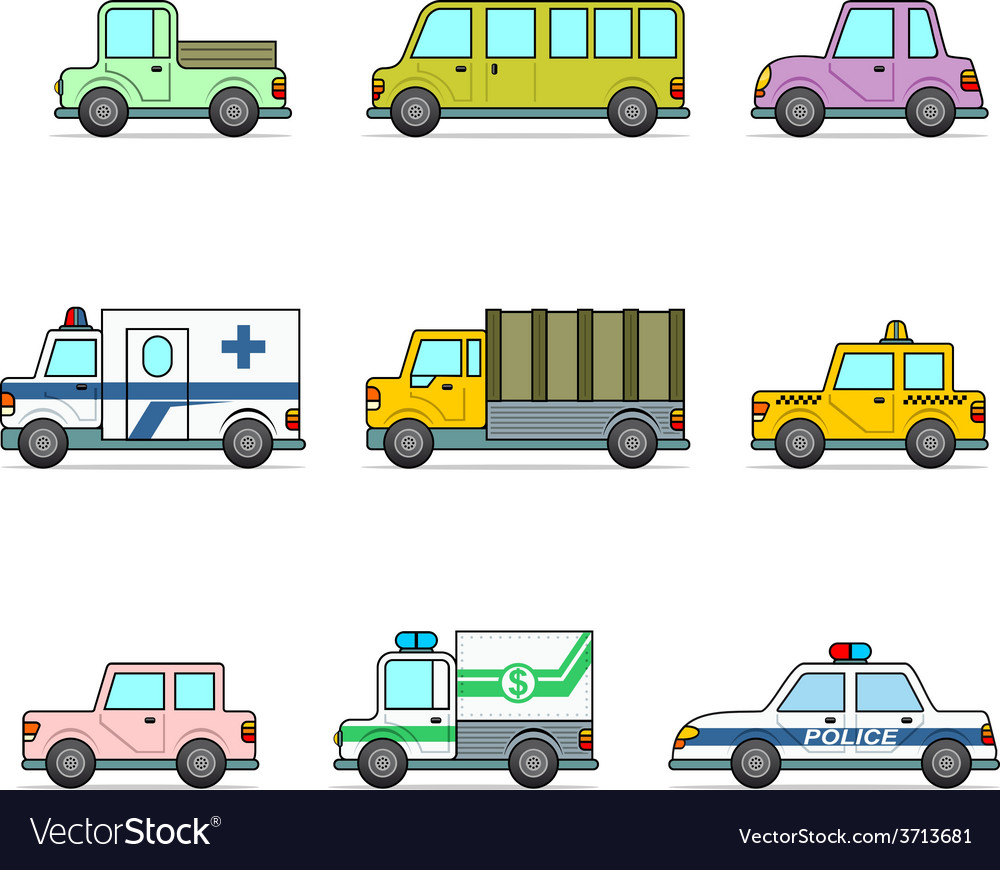 Auto Royalty Free Vector Image - VectorStock