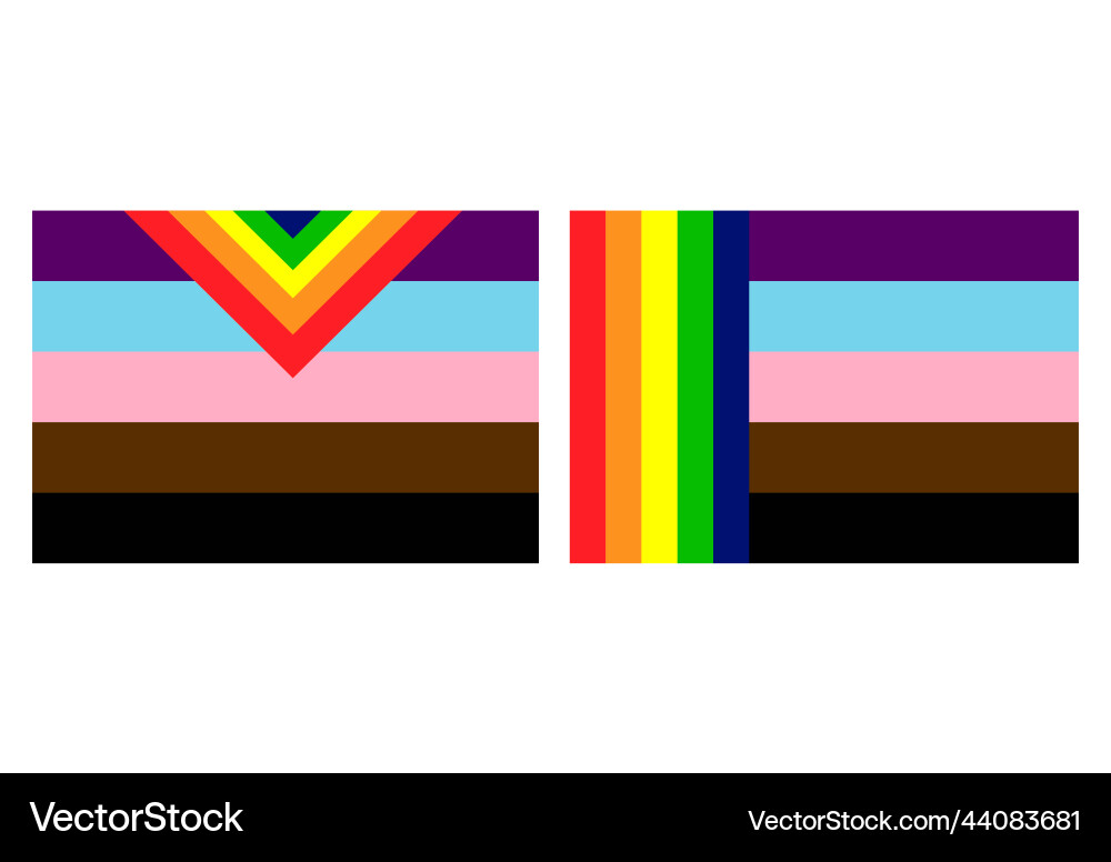 Background banner with ten color Royalty Free Vector Image