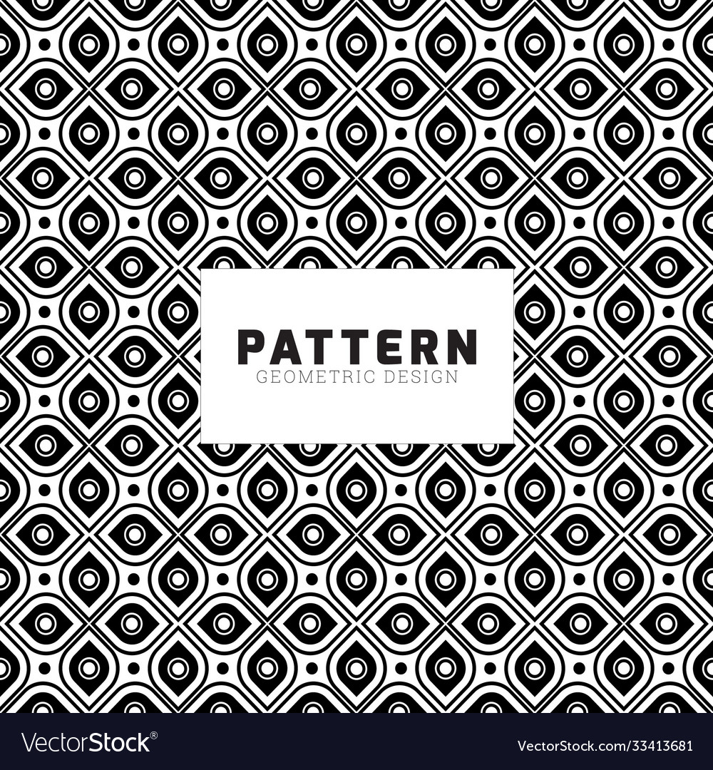 Creative geometric seamless pattern design Vector Image