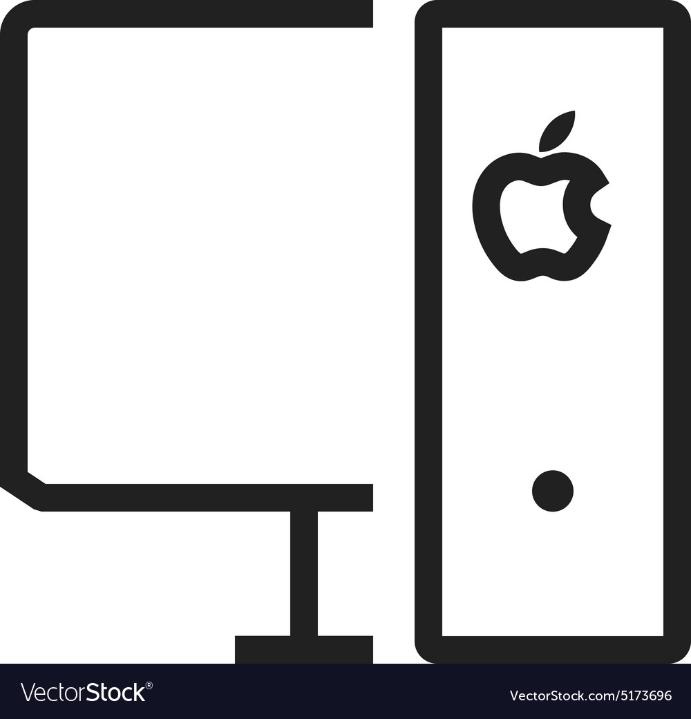 Computer Royalty Free Vector Image - VectorStock