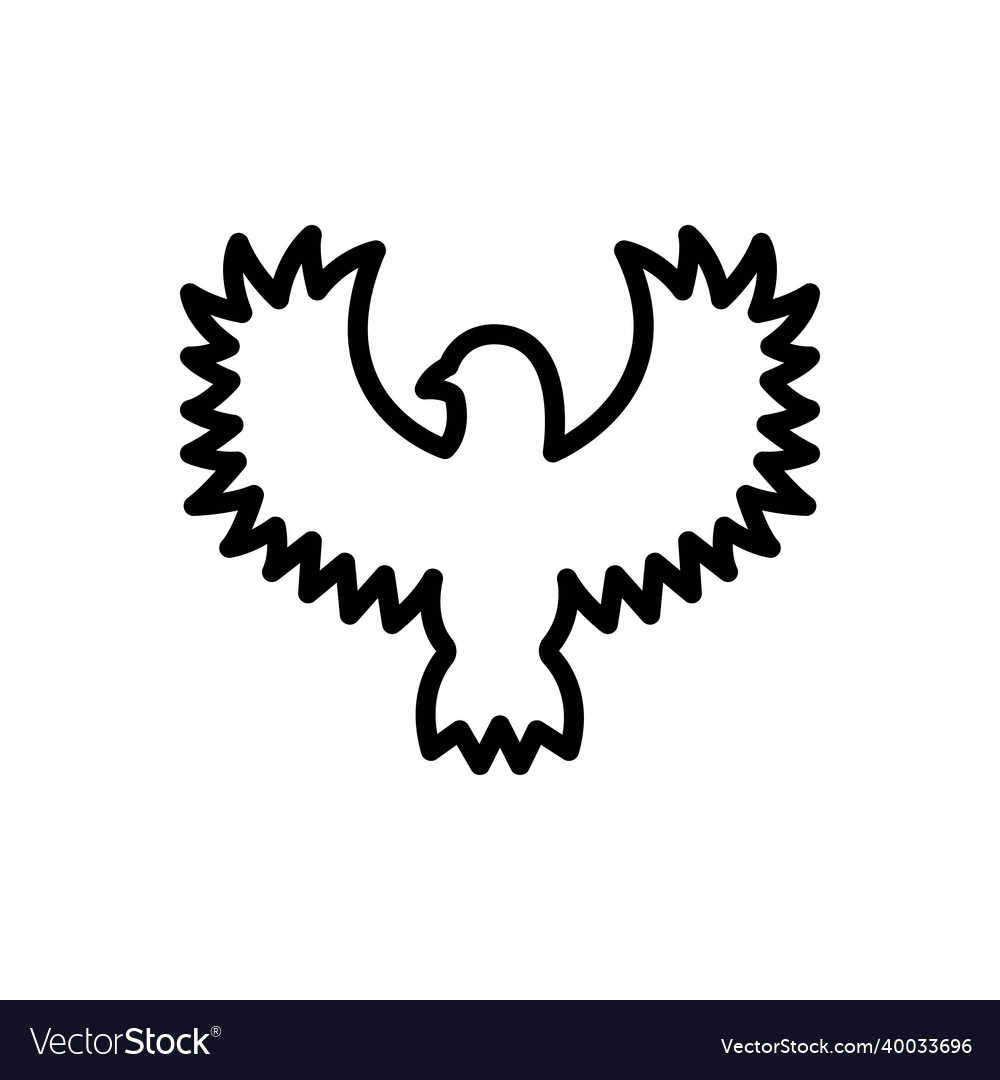 Hawk Royalty Free Vector Image - VectorStock