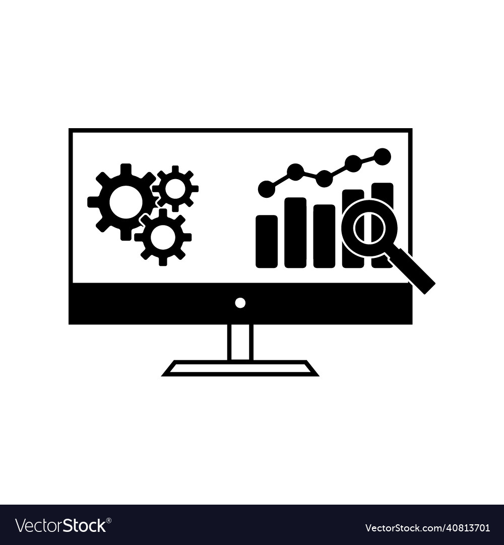 Programming or coding icon concept Royalty Free Vector Image