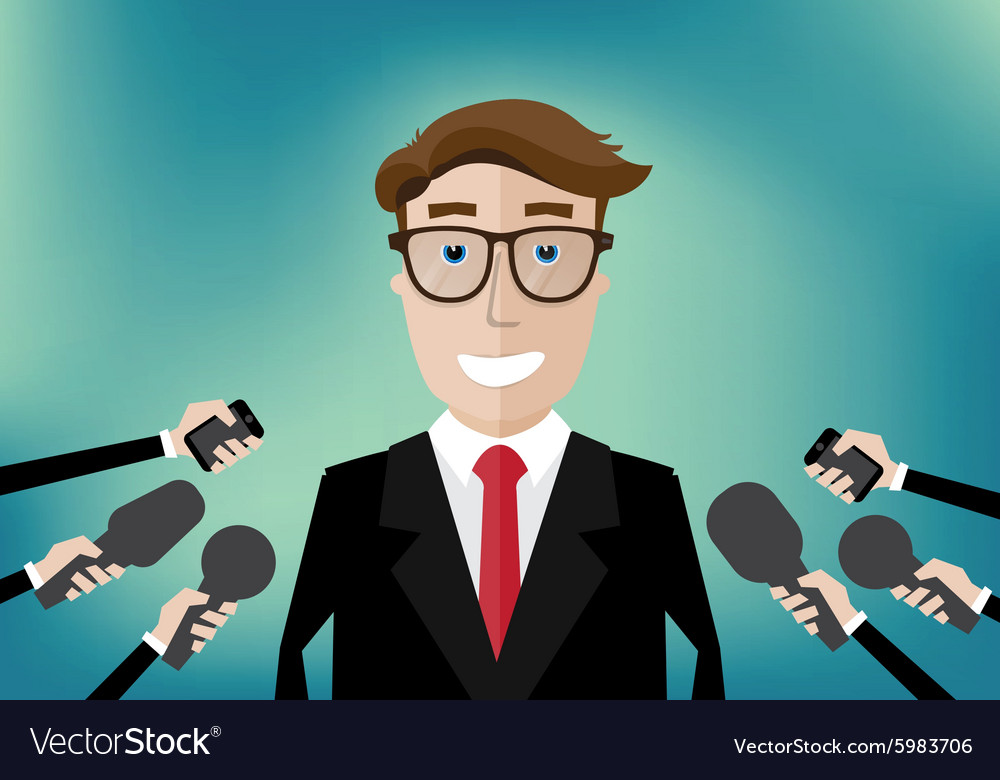 Interview Royalty Free Vector Image - VectorStock